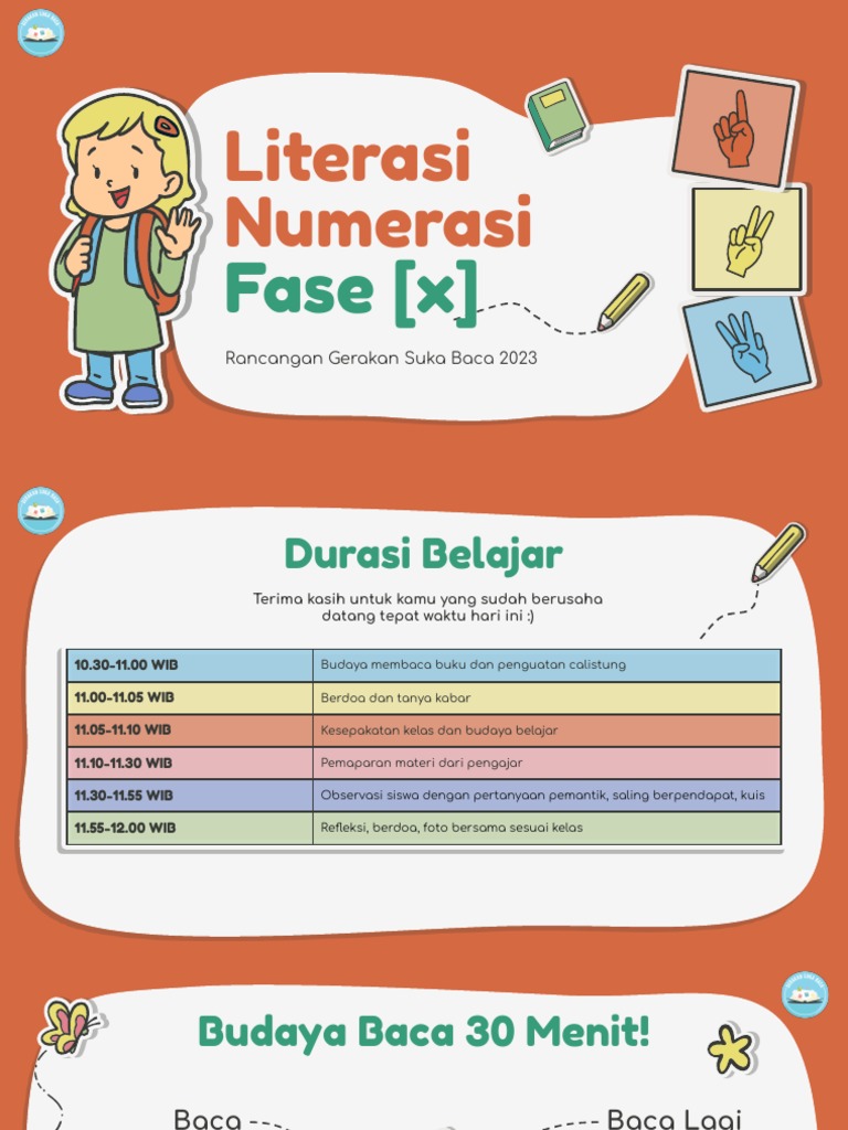 Salinan [TEMPLATE] Literasi Numerasi | PDF