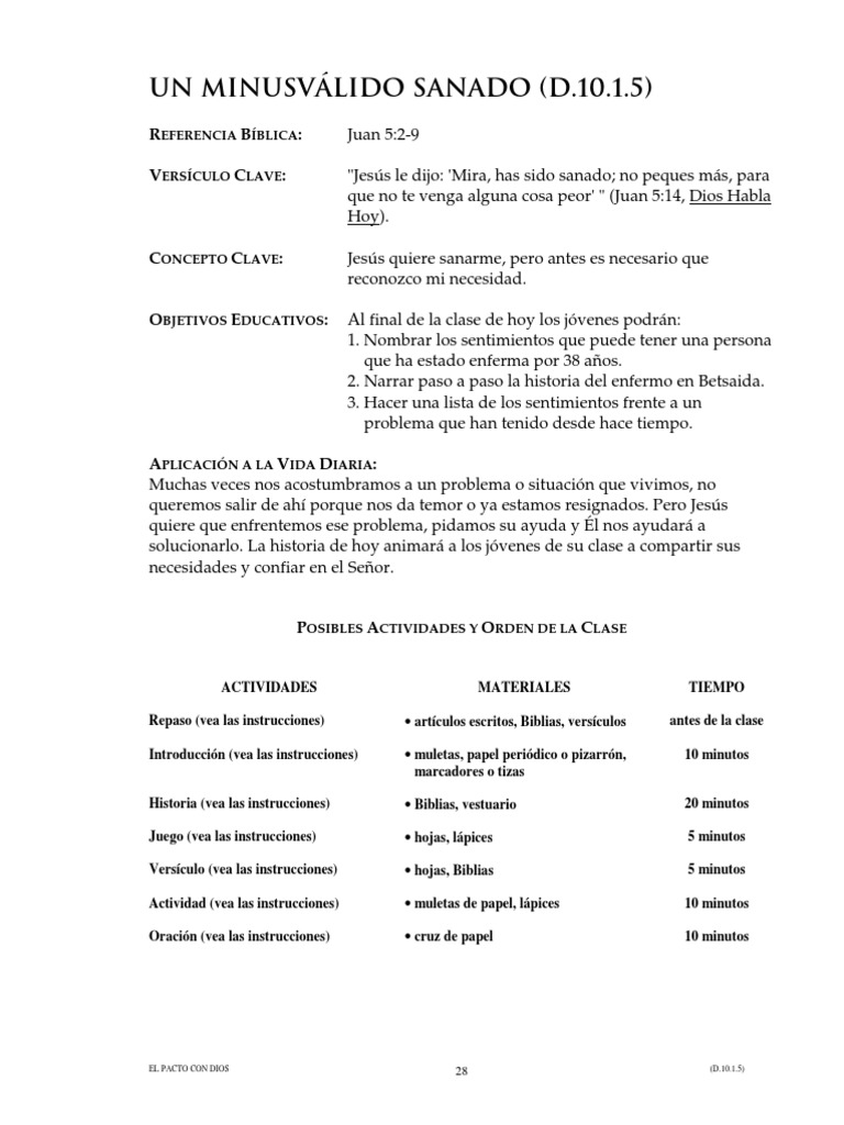 05 Un Minusvalido Sanado | PDF