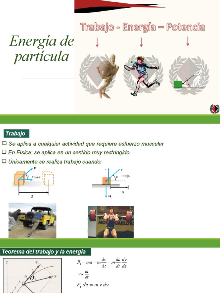 Energía de Partícula | PDF | Electronvoltio | Fricción