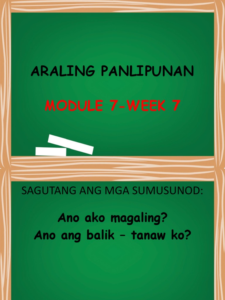 Araling Panlipunan PPT7 | PDF