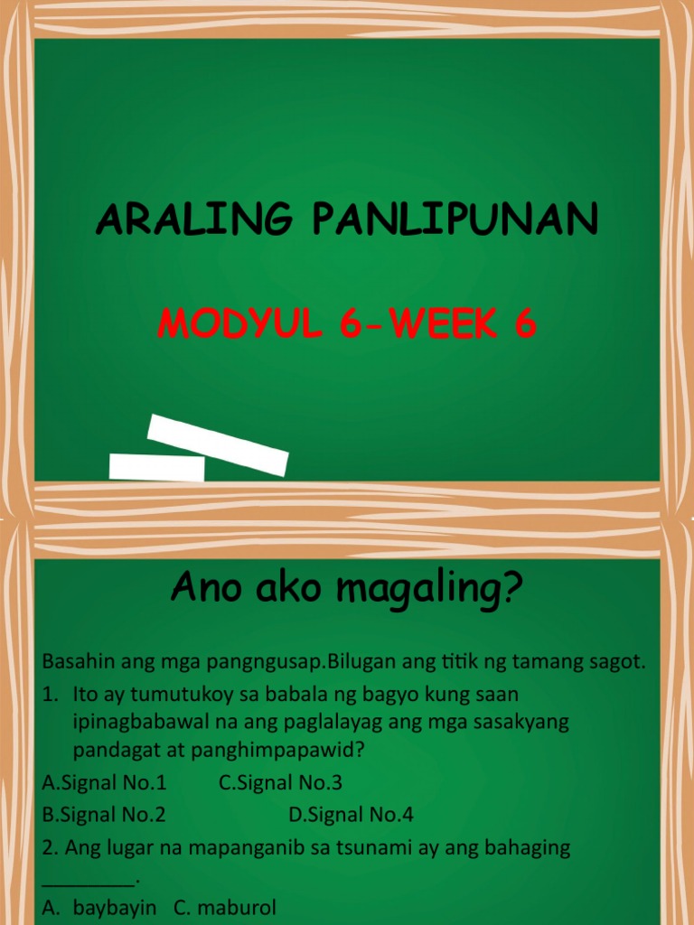 ARALING PANLIPUNAN ppt6 | PDF