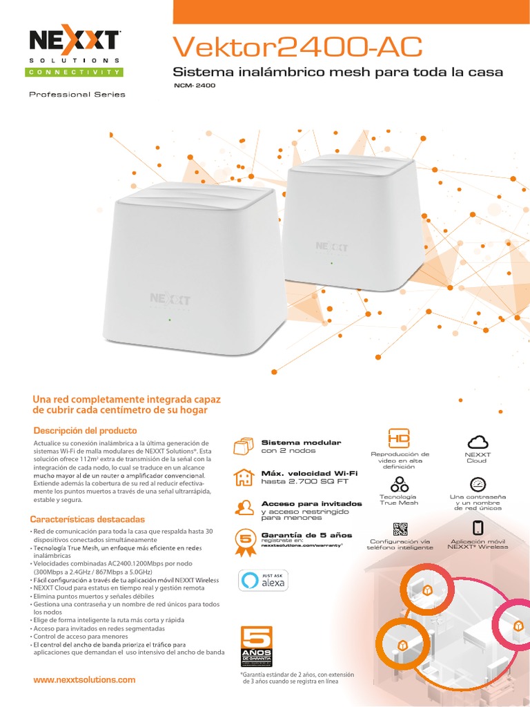 Vector 2400 DS Spa | PDF | Ieee 802.11 | Inalámbrico