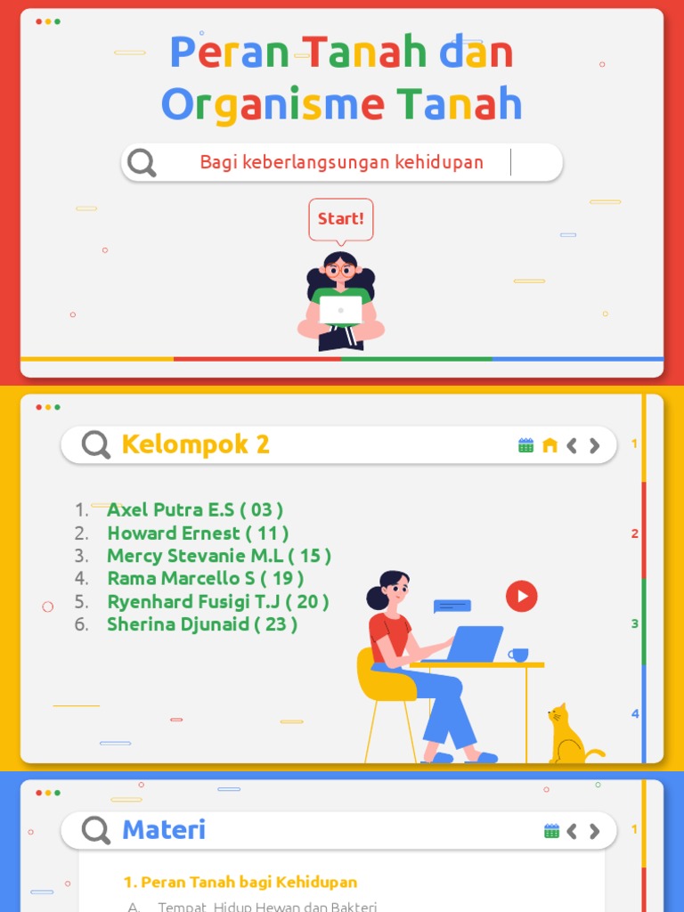 Peran Tanah Dan Organisme Tanah Bagi Keberlangsungan Kehidupan | PDF ...