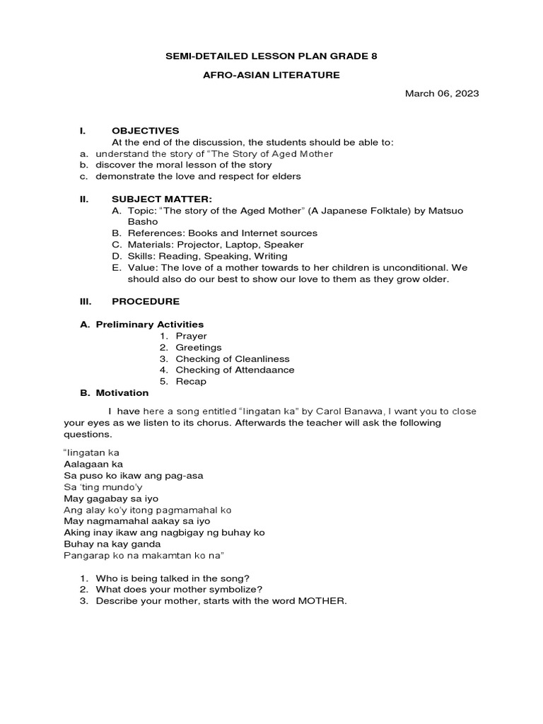 2nd Observation - English | PDF