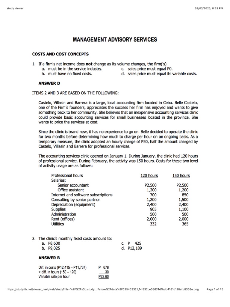 Sba Test Bank 2 | PDF