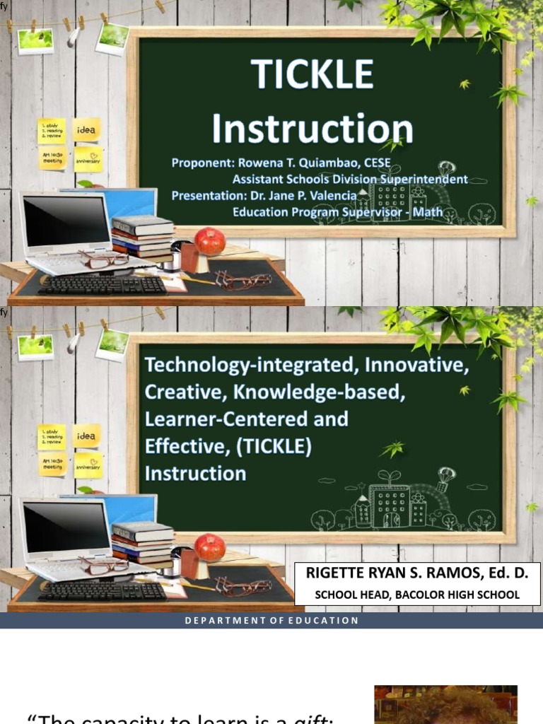 TICKLE | PDF | Learning | Creativity