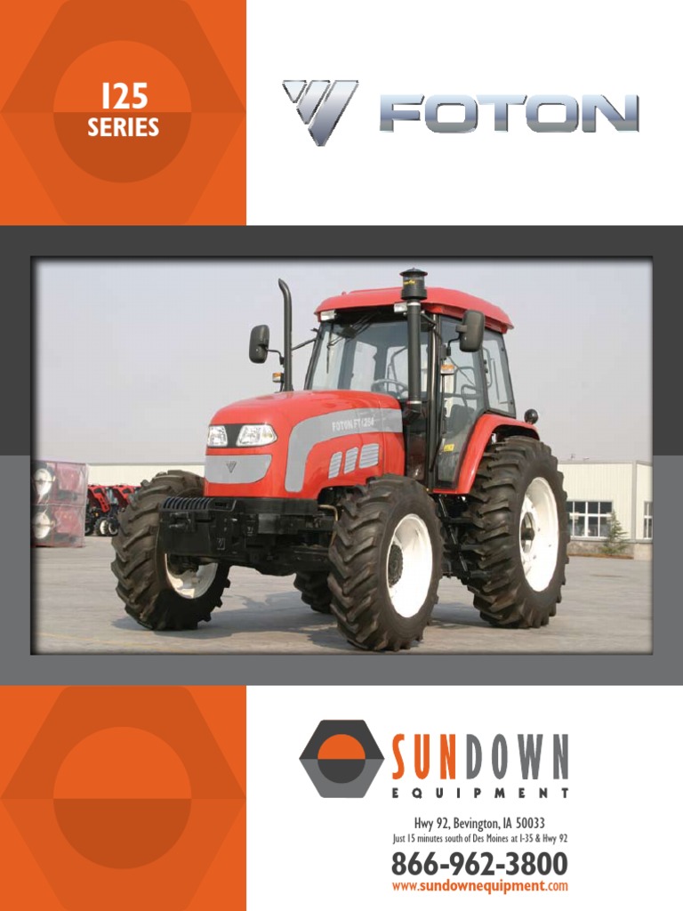 Foton 125 Series PDF | PDF | Truck | Four Wheel Drive