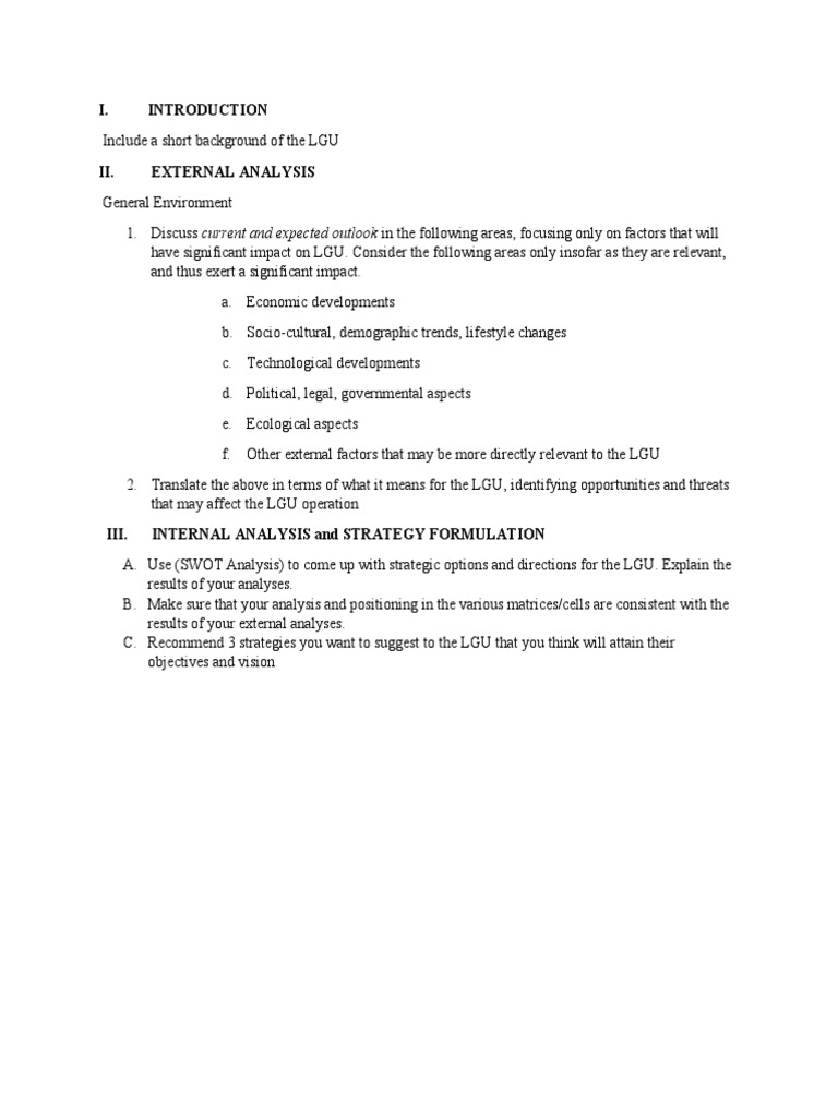 Strama Paper Outline | PDF