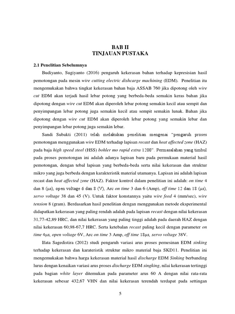 Prinsip Kerja EDM PDF | PDF