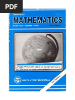 KLB Form 3 Mathematics | PDF | Career & Growth | Law