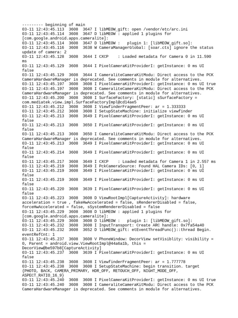 Logcat 1678553025034 | PDF | Java (Programming Language) | Computing
