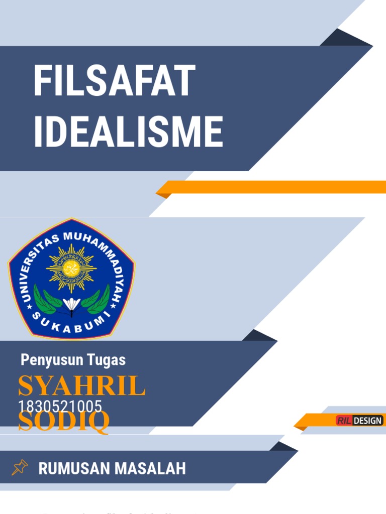 Power Point Filsafat Idealisme Pptx | PDF