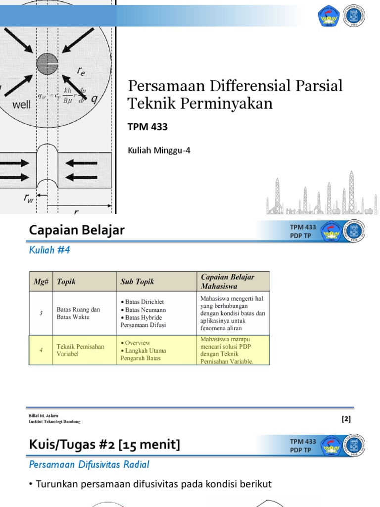 TPM433 TPDP Kuliah Minggu 4 - ITB-UNPATTI PDF | PDF