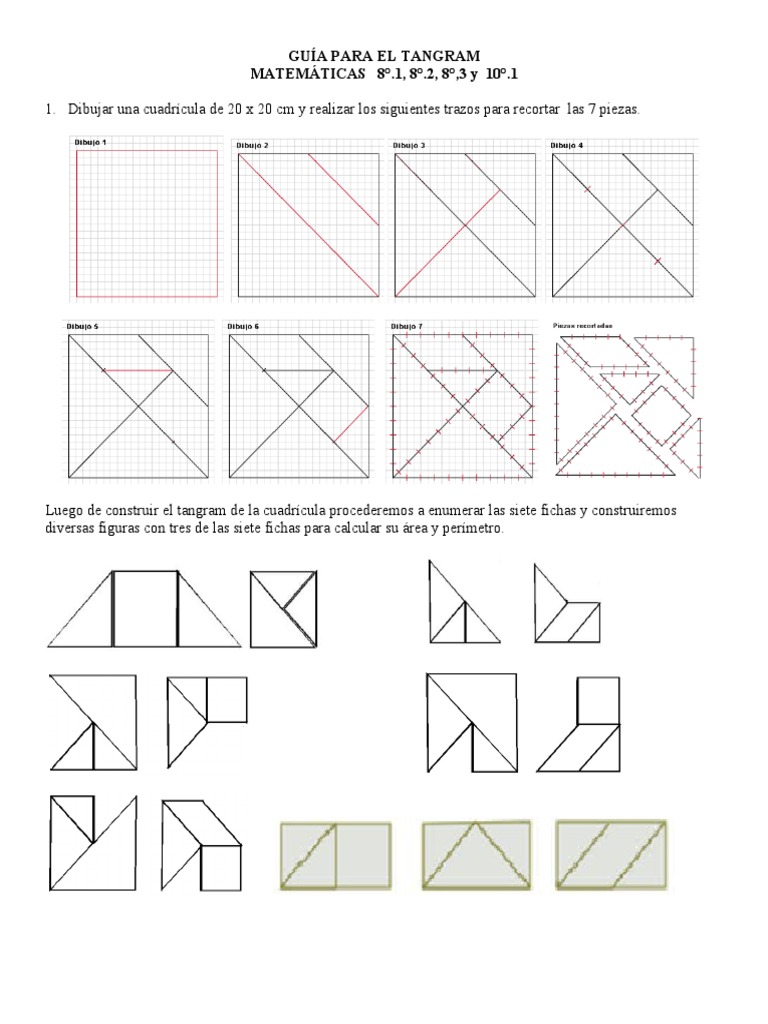 EL TANGRAM-áreas y Peímetros-2015 | PDF | Hogar, jardinería y bricolaje ...