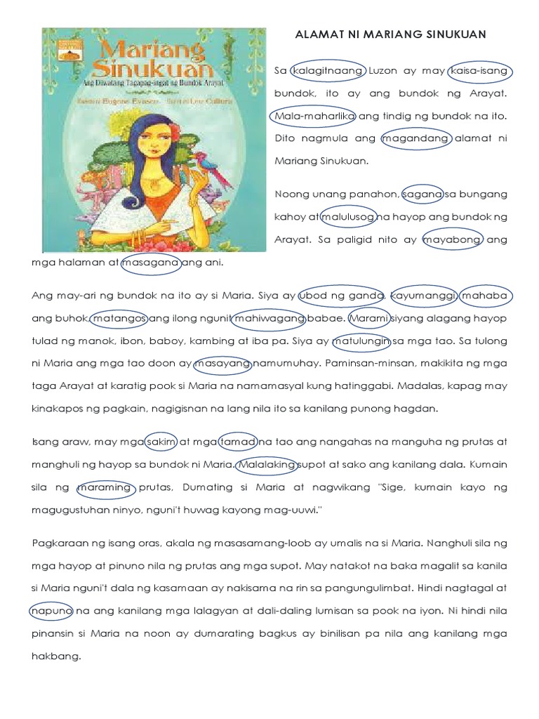 Alamat Pang Uri | PDF