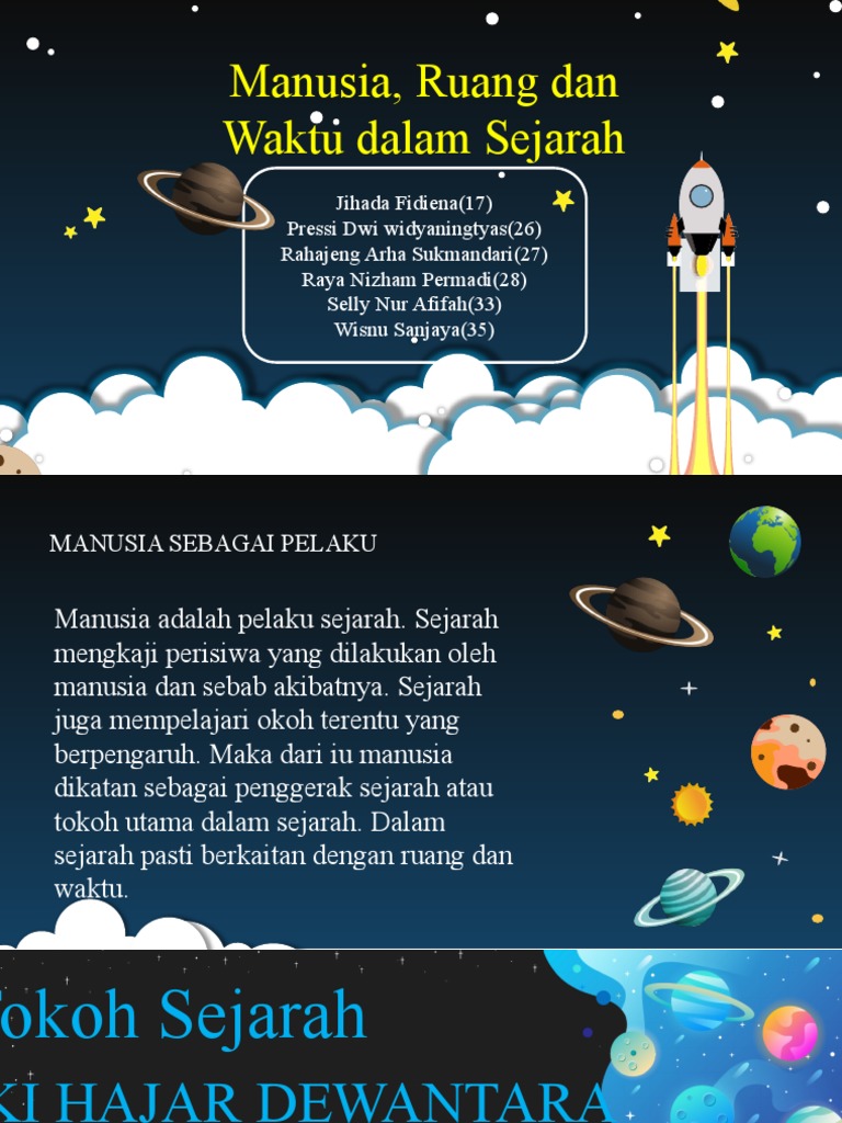 A.manusia, Ruang, Dan Waktu Dalam Sejarah | PDF