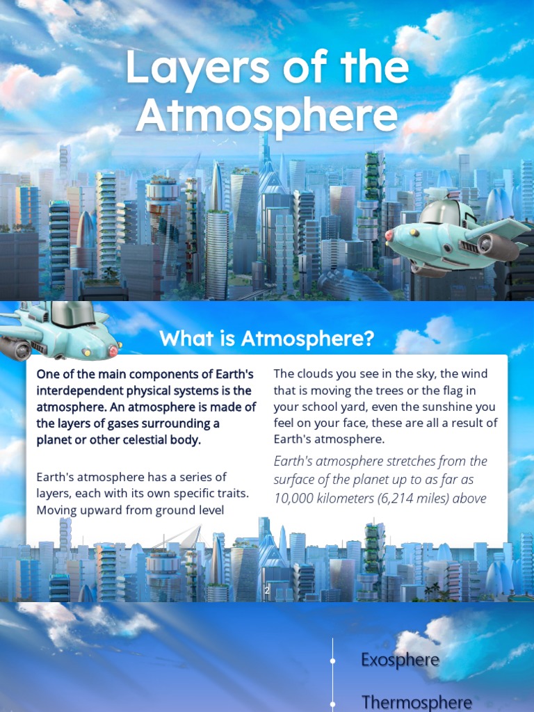 Understanding Earth's Atmosphere Layers | PDF | Atmosphere Of Earth | Atmosphere