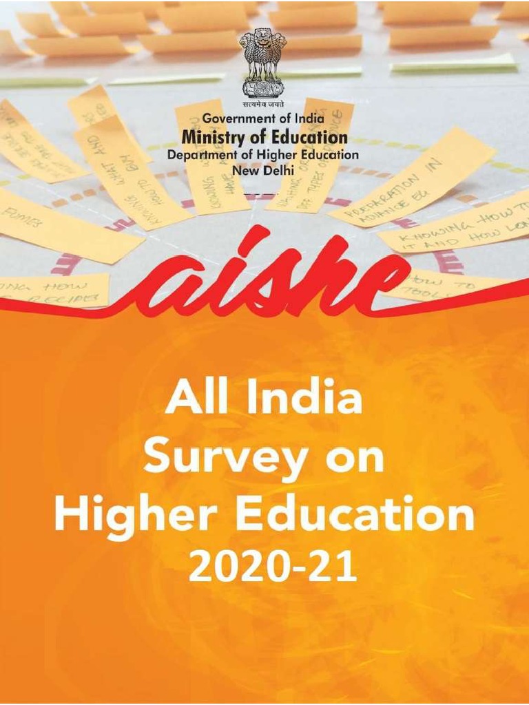 AISHE Final Report 2020-21 PDF | PDF | Master's Degree