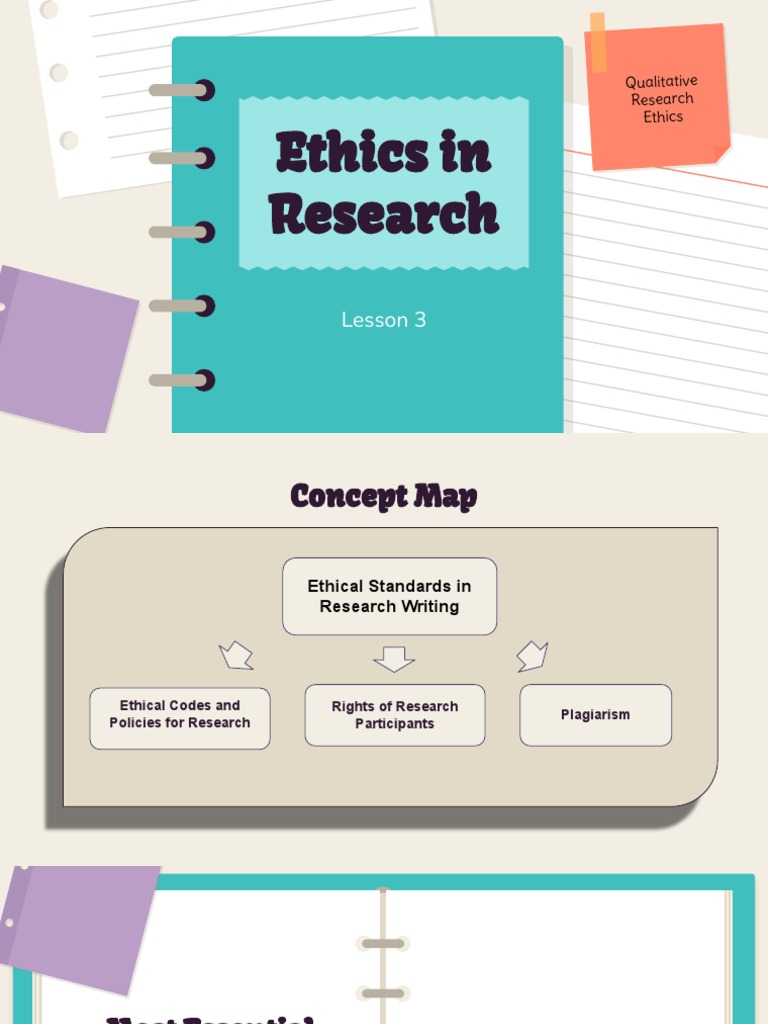 Lesson 3 - Research Ethics | PDF | Plagiarism | Learning