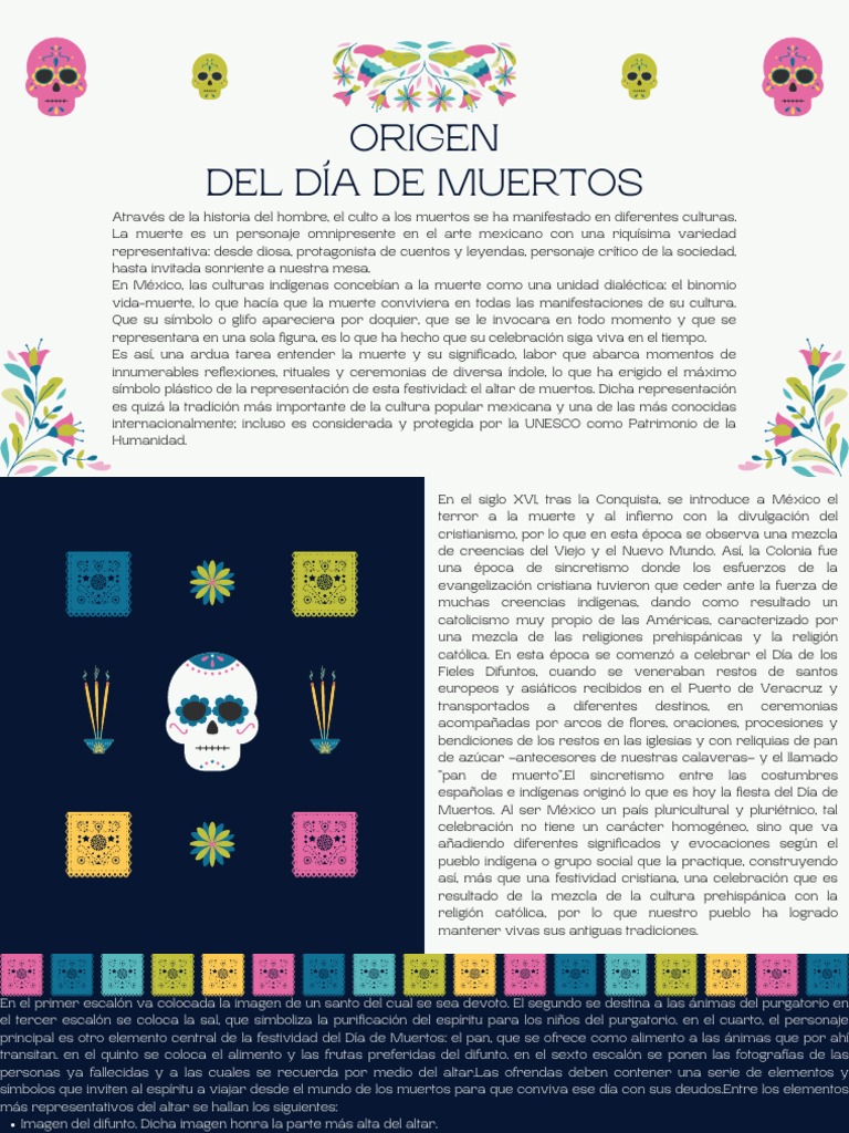 Origen Del Día de Muertos | PDF