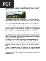Davao Penal Colony Overview and History | PDF | Prison | Sports