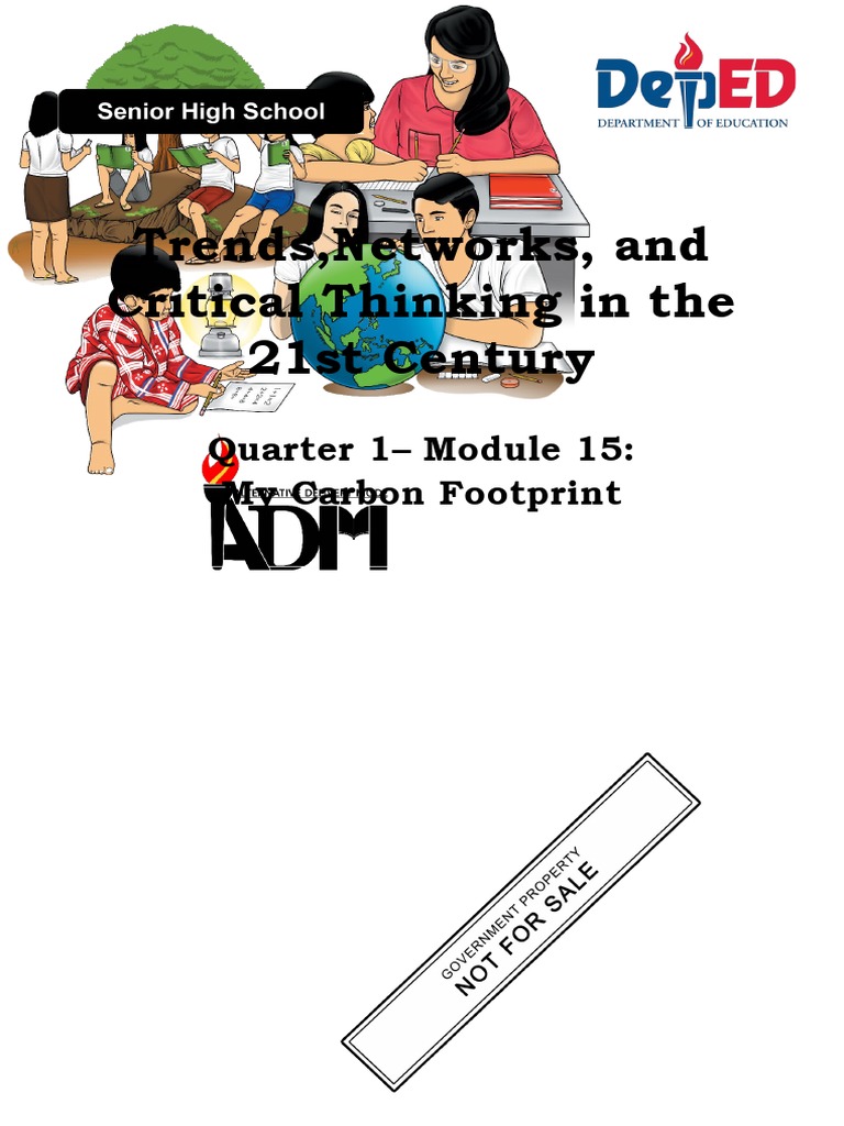 Trends, Networks, and Critical Thinking in The 21st Century: Quarter 1 ...