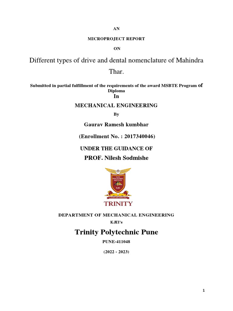 Automobile Engineering Final | PDF | Four Wheel Drive | Automotive Industry