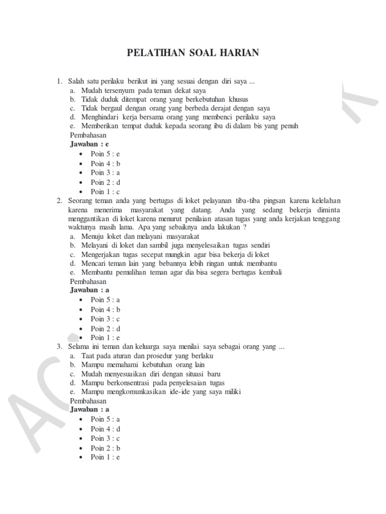 Soal Manajerial Sesi 4 | PDF