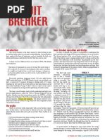 Circuit Breaker Tripping Settings Explained | PDF | Electrical ...