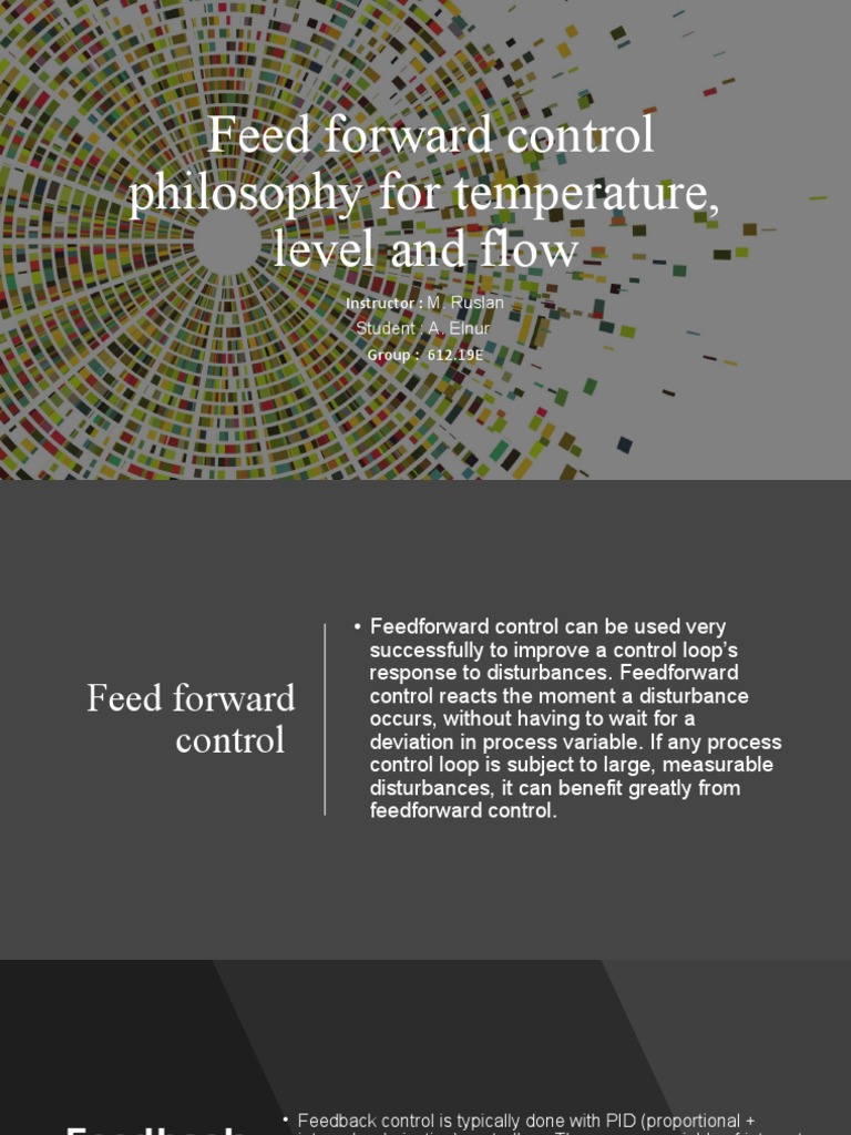 Feedforward Control for Process Disturbances | PDF | Control Theory ...