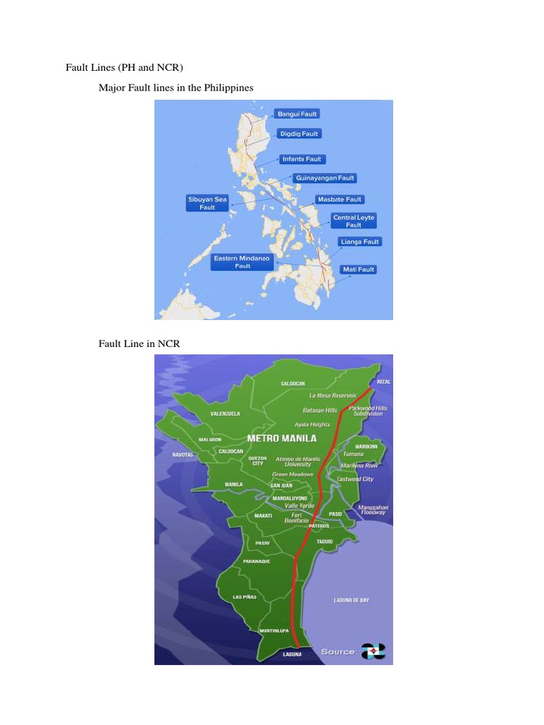 Major Fault Lines and Seismic Zones in the Philippines: Understanding ...
