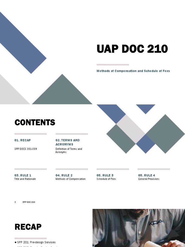 Uap Doc 210 | PDF | Architect | Per Diem