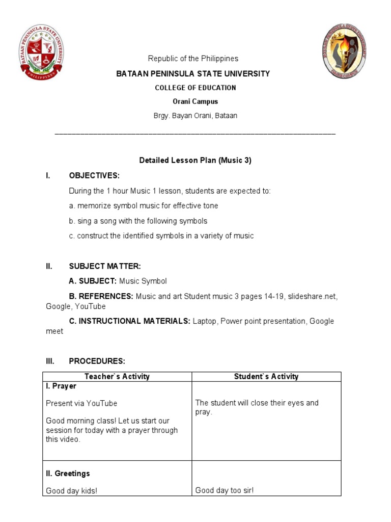 Music Symbols Lesson Plan: Teaching Students Note and Rest Symbols ...