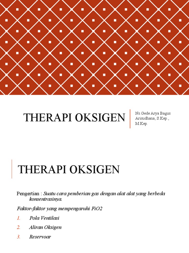 Terapi Oksigen | PDF