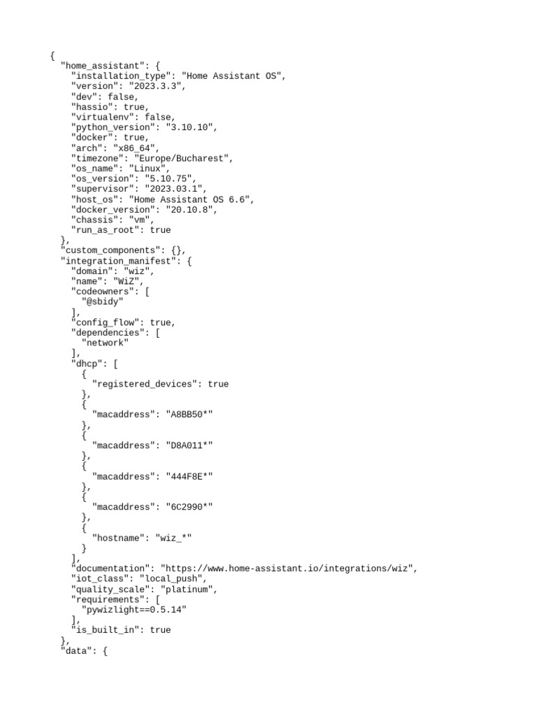 Config - Entry Wiz .Json | PDF | Operating System Families | Computer ...