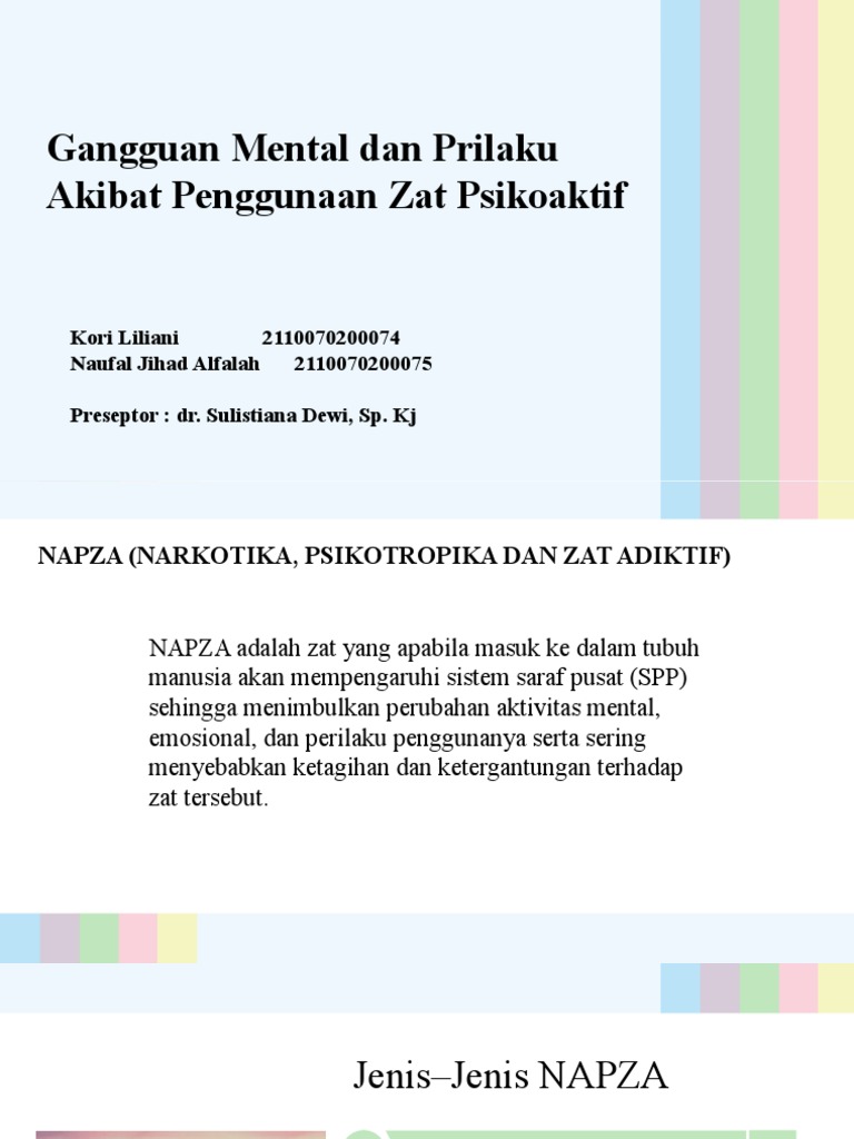 Napza Case Kelompok 2 | PDF