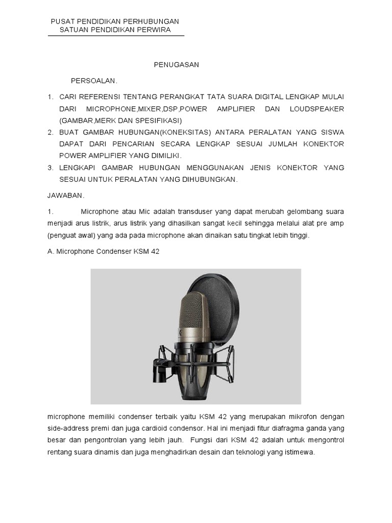 Gambar Aksesoris Sound System Lengkap | PDF