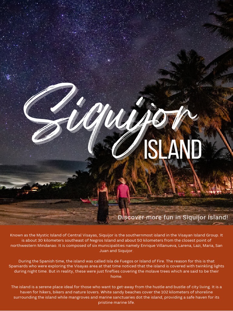 Discover More Fun in Siquijor Island! | PDF | Tourism | Service Industries