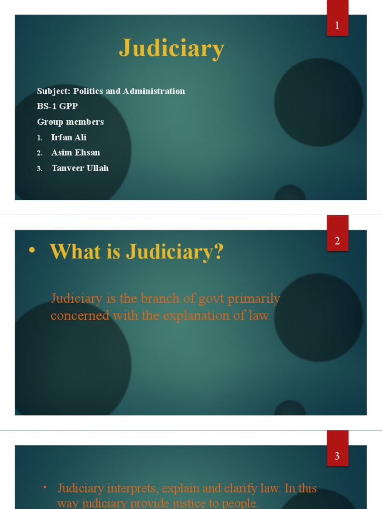 Overview of the Judiciary System | PDF | Judiciaries | Supreme Courts