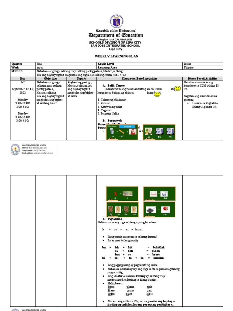 Filipino Week4 | PDF