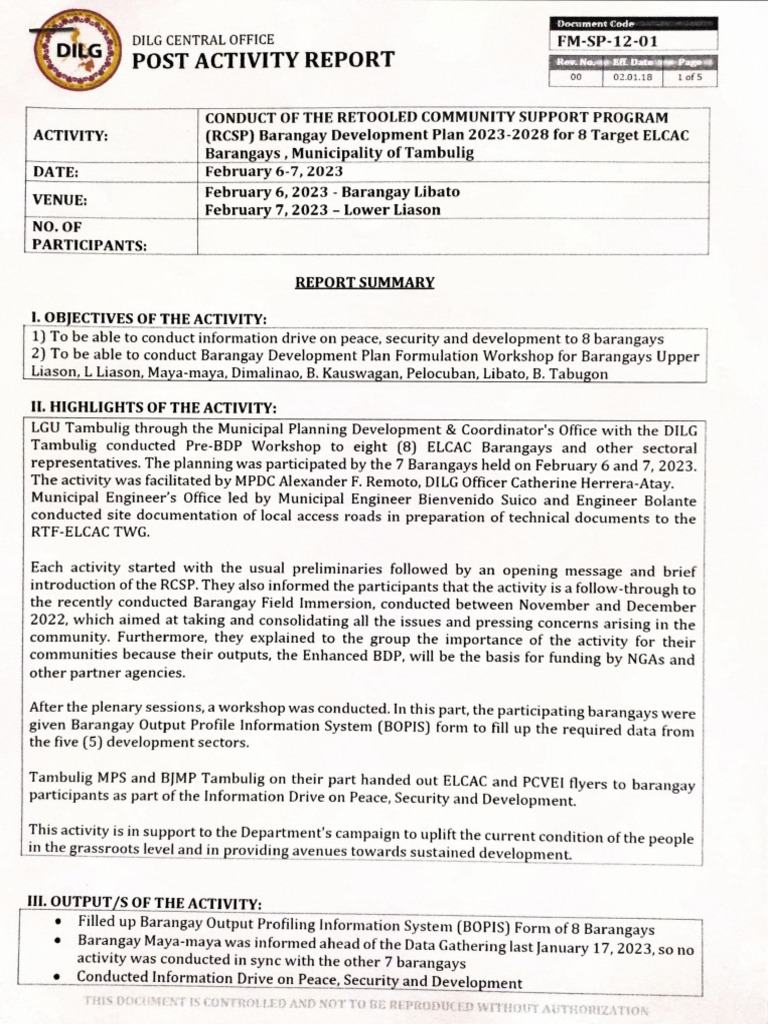 Feb 6-7,2023 - RCSP Information Drive and BDP Preformulation 01-Mar-2023 17-04-44 PDF | PDF