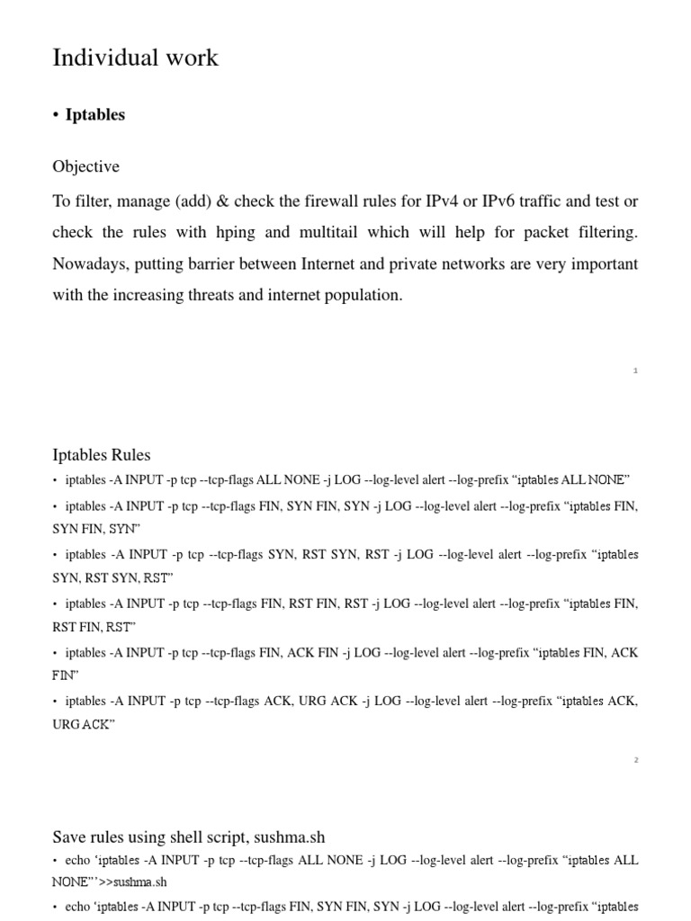 SNA Course Work | PDF | Transmission Control Protocol | Sudo