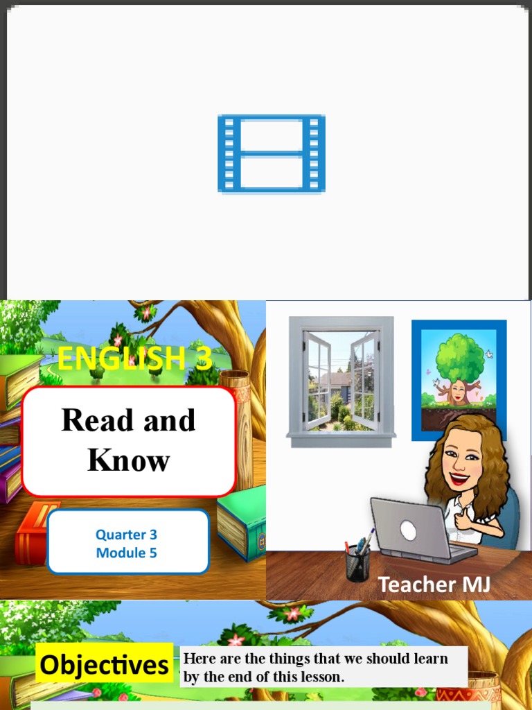 English 3 Quarter 3 Week 5 Read and Know | PDF