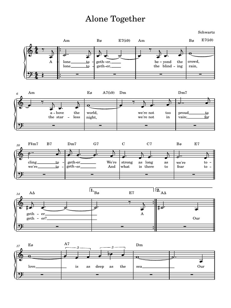 Alone Together | PDF