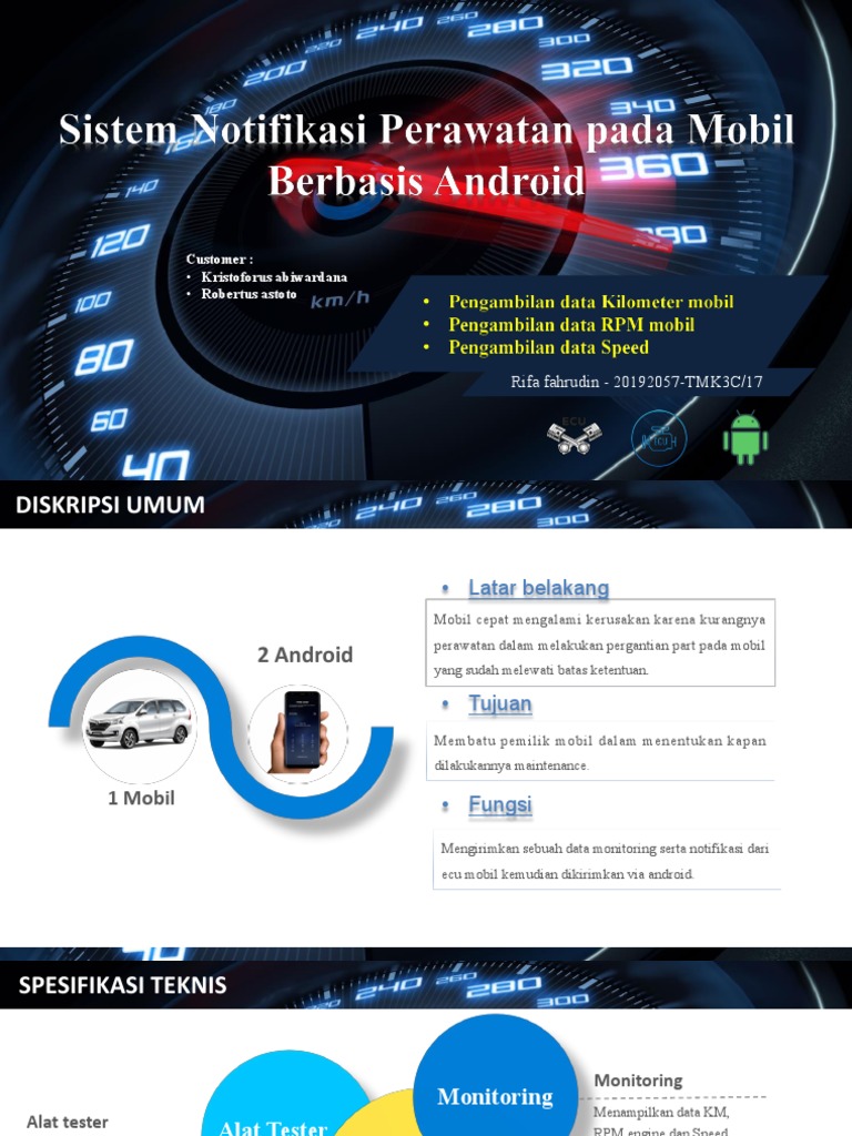 Monitoring Mobil dengan Android | PDF