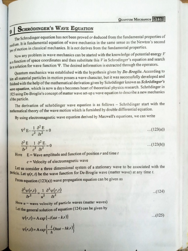 Wave Equation PDF | PDF
