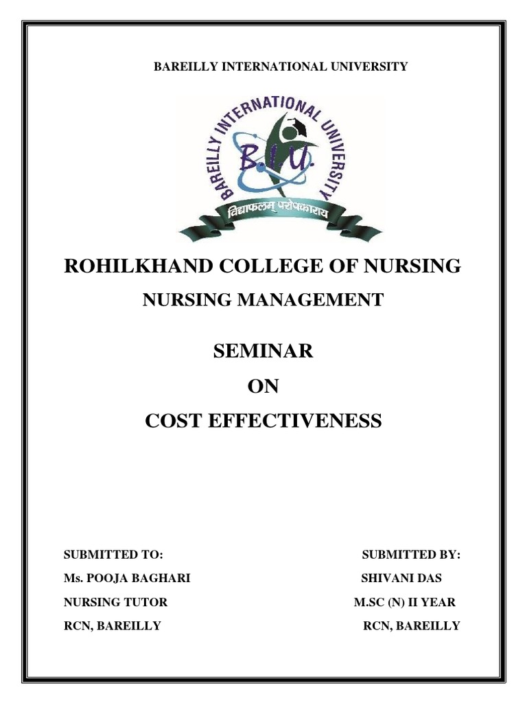4 Cost Effectiveness Pdf Cost Effectiveness Analysis Cost Benefit