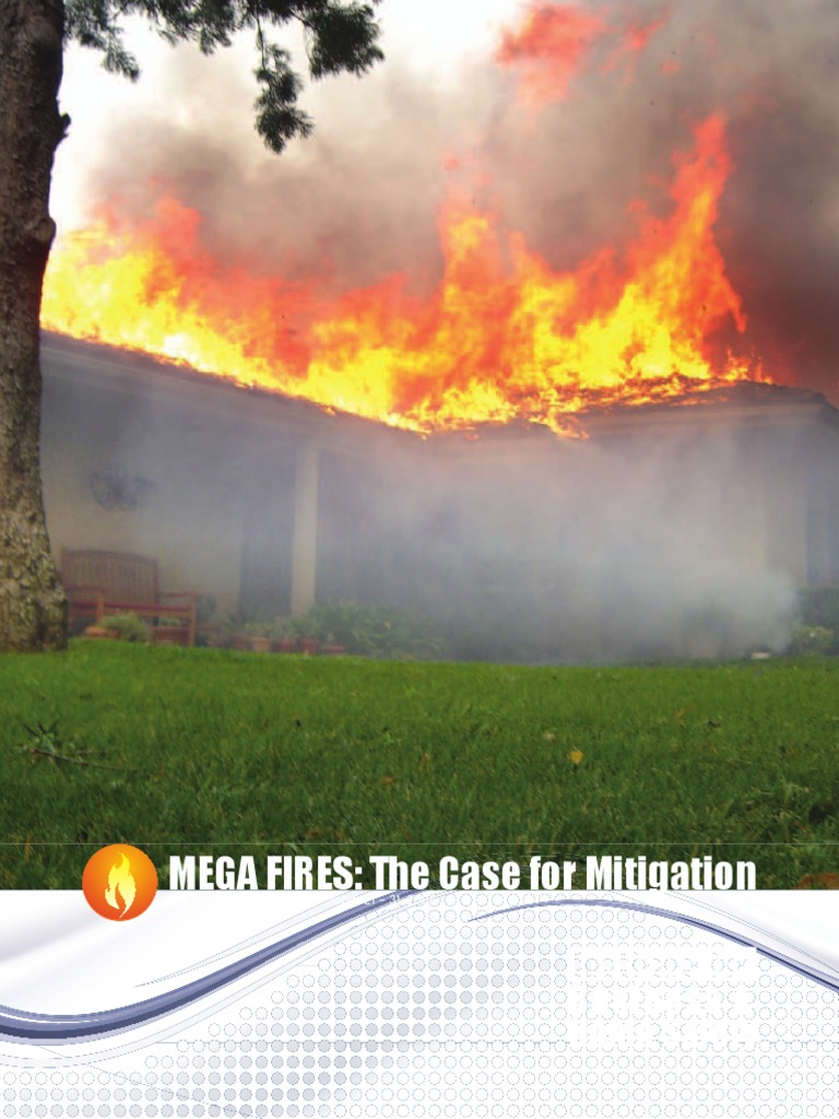 Mega Fires The Case For Mitigation - IBHS | PDF | Wildfire | Fires