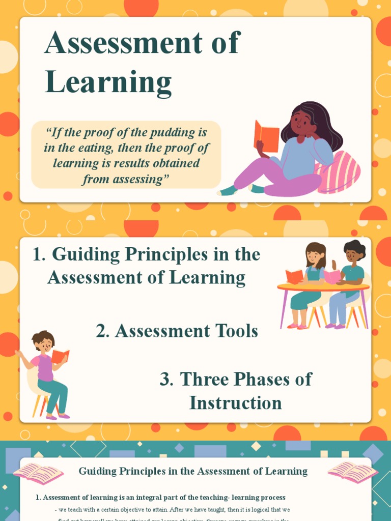 Learning Assessment | PDF | Educational Assessment | Learning