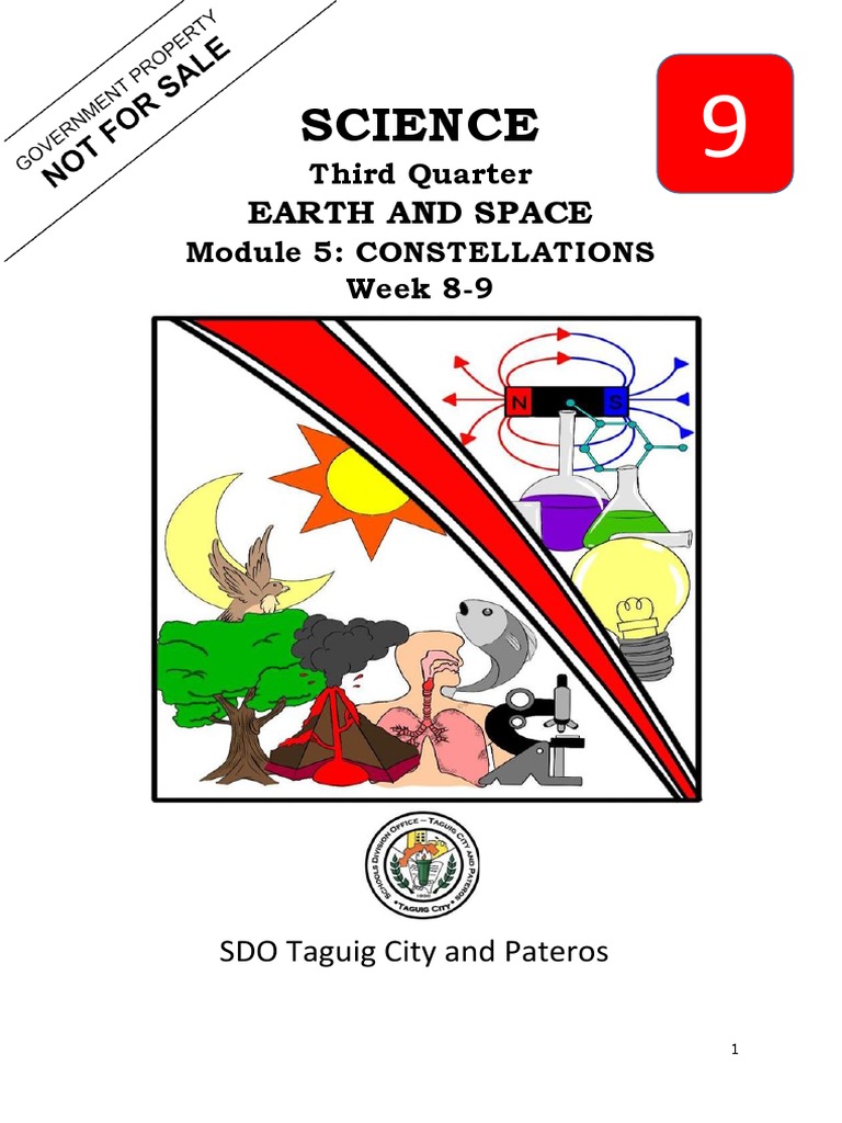 S9 Q3 Hybrid Module 5 Week 8 and 9 Constellations Final | PDF | Stars | Apparent Magnitude